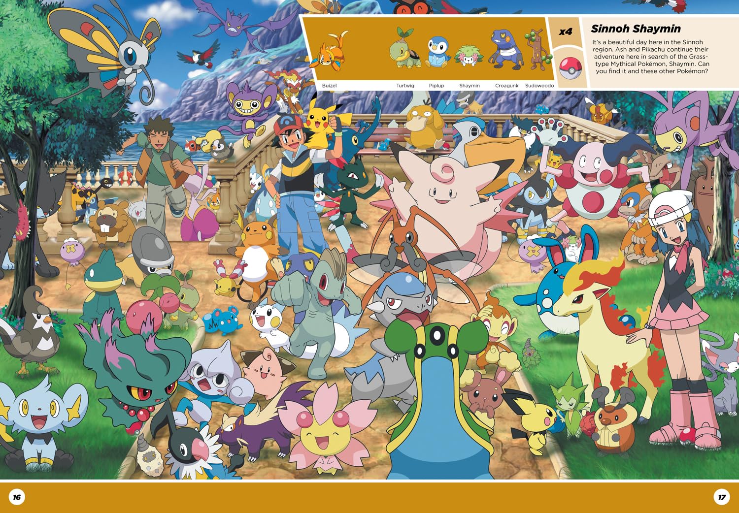 Pokémon : Where’s Pikachu? A search & find book – Owlbooks.dk