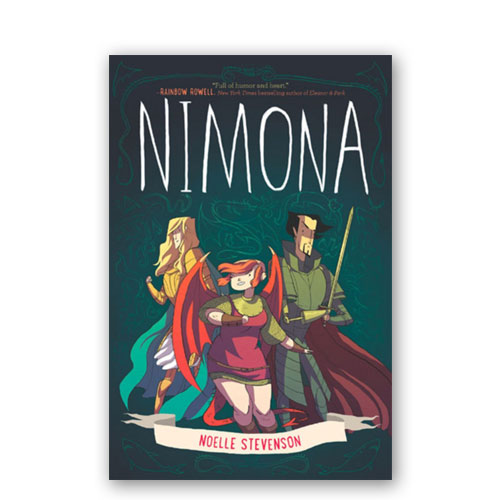 Nimona : A Netflix Film, A Graphic Novel – Owlbooks.dk