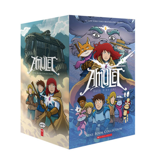 Amulet Box set 1-9 Graphix – Owlbooks.dk