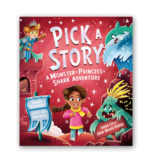 Pick a Story: A Monster Princess Shark Adventure – Owlbooks.dk