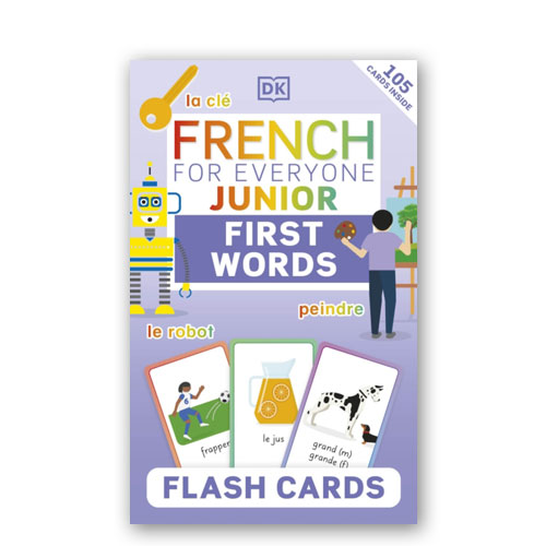 French for Everyone Junior First Words Flash Cards – Owlbooks.dk