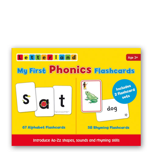 My First Phonics Flashcards – Owlbooks.dk