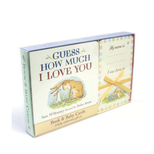 Guess How Much I Love You : Book & Baby Cards Milestone Moments Gift ...