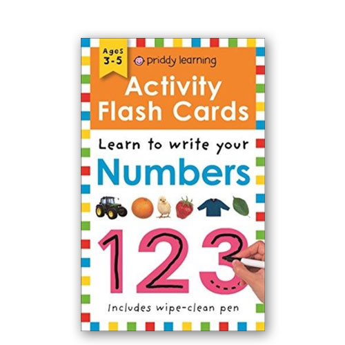 Activity Flash Cards Numbers – Owlbooks.dk