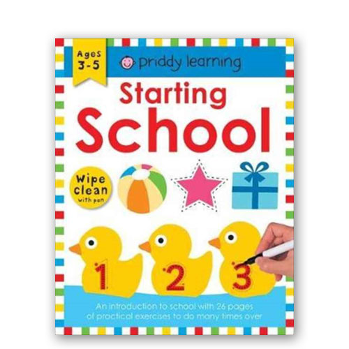 Starting School : Wipe Clean Workbooks – Owlbooks.dk