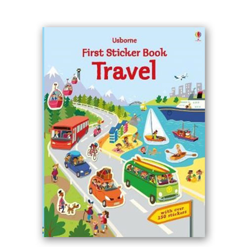 First Sticker Book : Travel – Owlbooks.dk