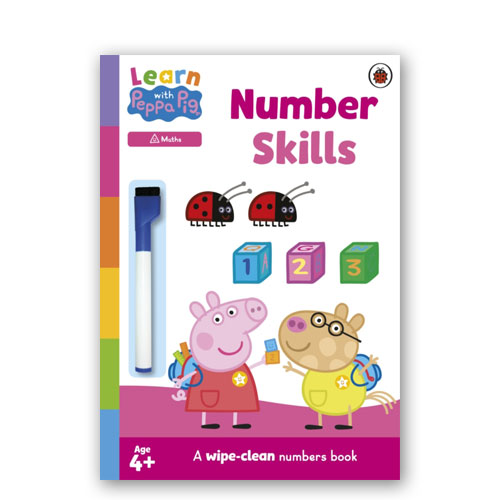 Learn with Peppa : Number Skills : Sticker Activity Book – Owlbooks.dk