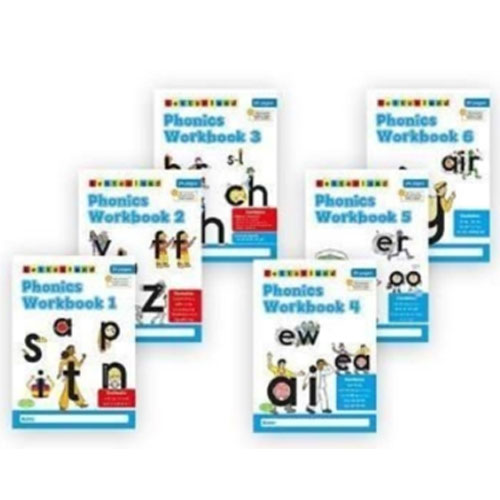 Phonics Workbooks (1-6) – Owlbooks.dk