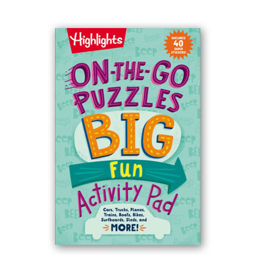 On-the-Go Puzzles Big Fun Activity Pad – Owlbooks.dk