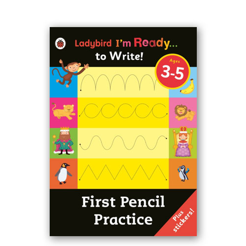 First Pencil Practice: Ladybird I’m Ready to Write Sticker Activity ...