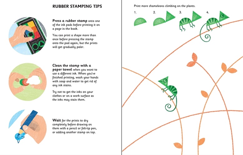 Rubber Stamp Activities : Animals – Owlbooks.dk