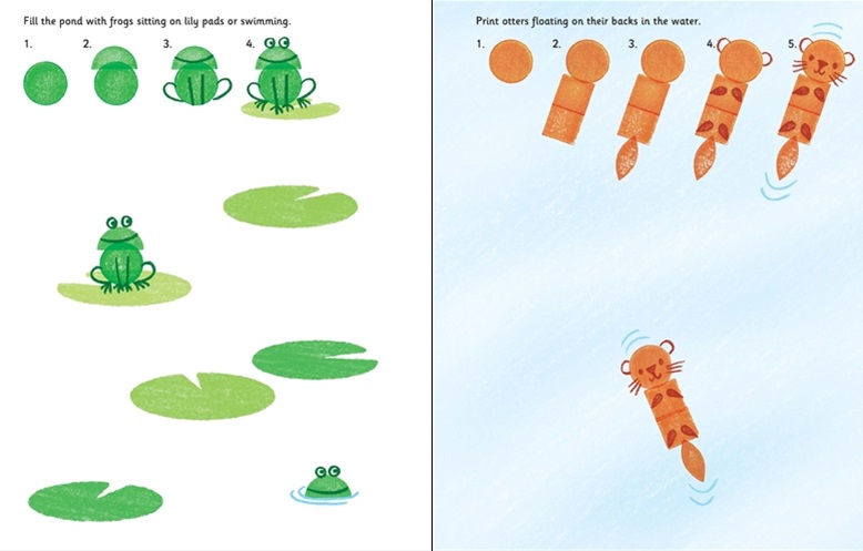 Rubber Stamp Activities : Animals – Owlbooks.dk